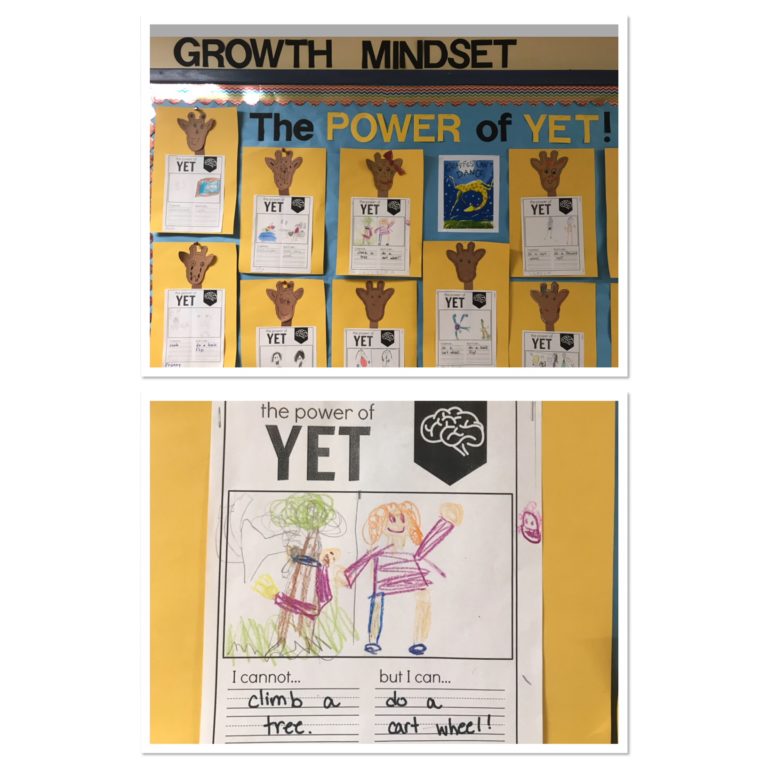 The Power of Yet! - Kindergarten Center