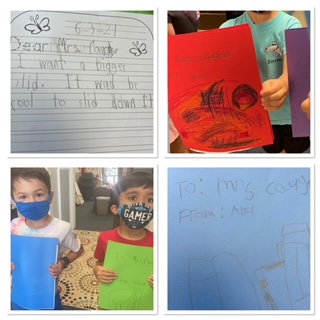 Letter Writing - Kindergarten Center