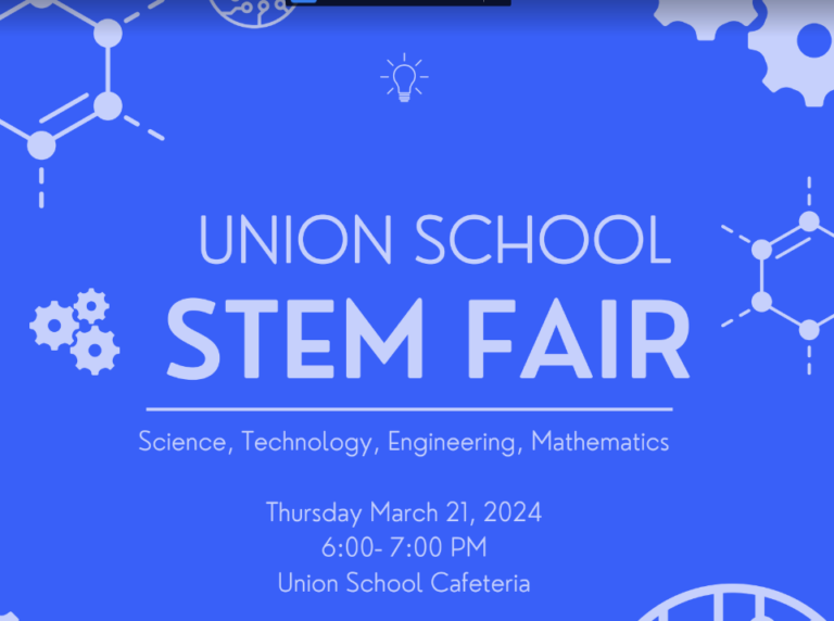 Union School STEM Fair - Kindergarten Center