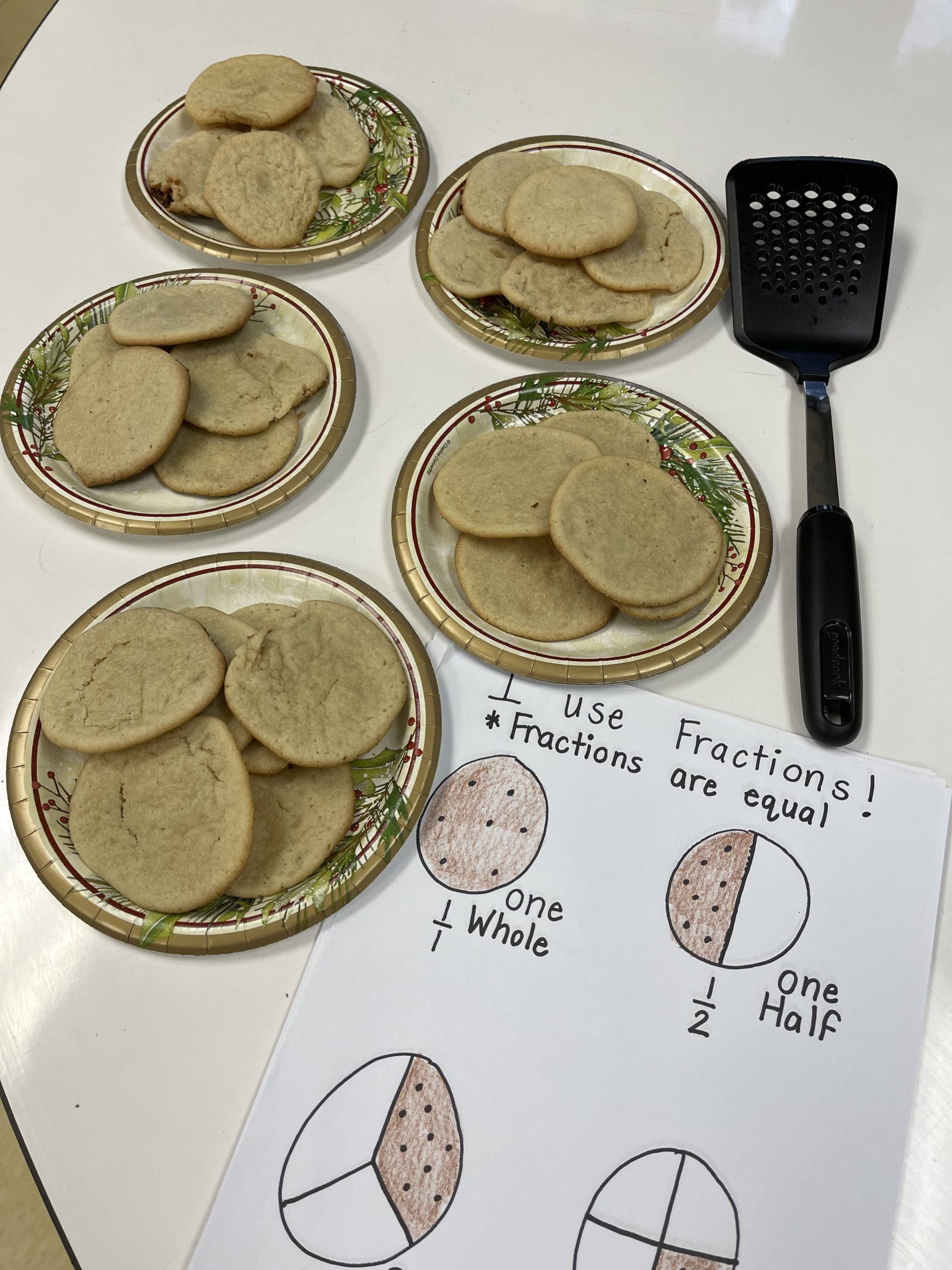 Baking Sugar Cookies and Math - Lincoln School