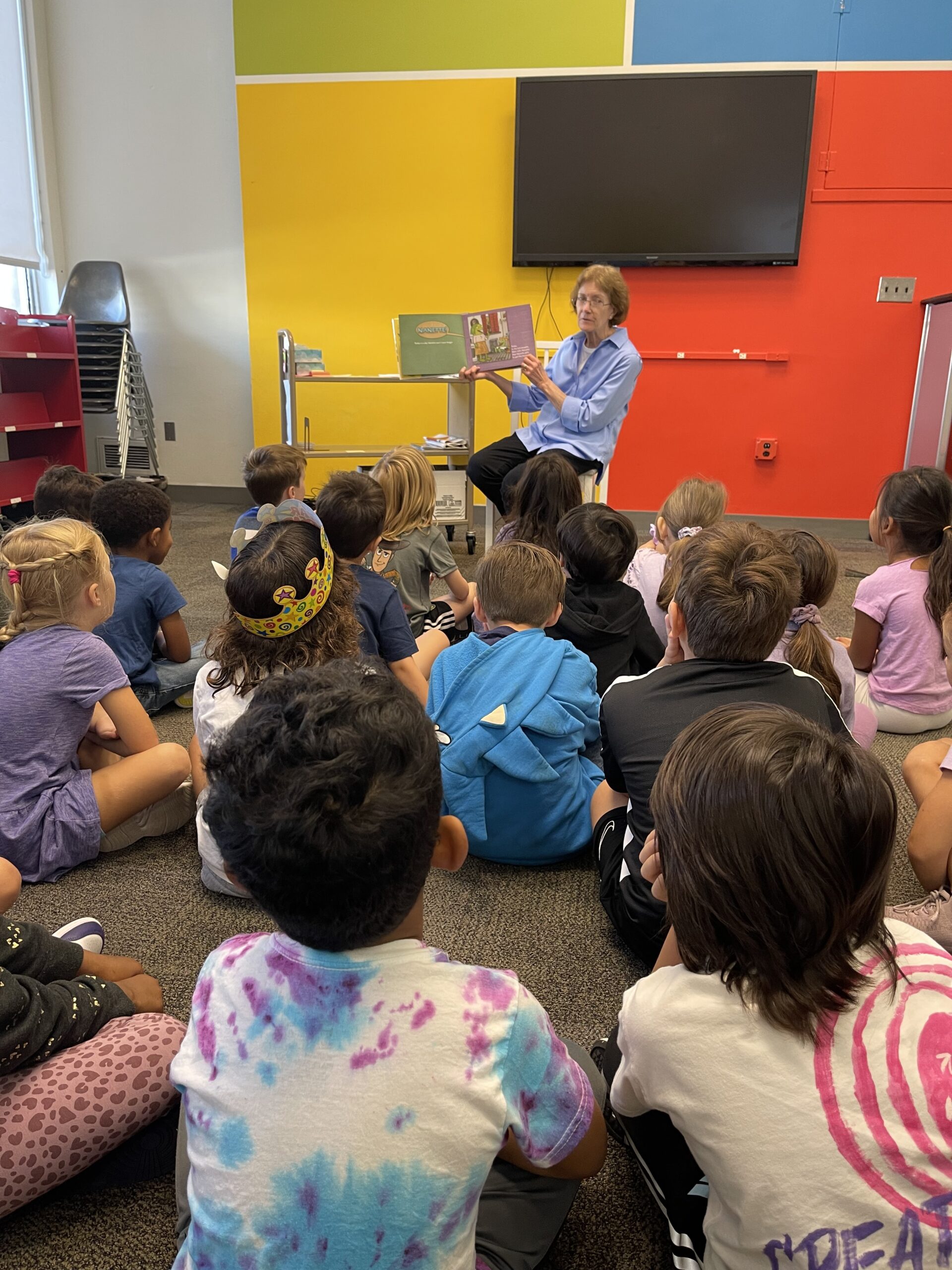 Visiting the Rutherford Public Library - Lincoln School