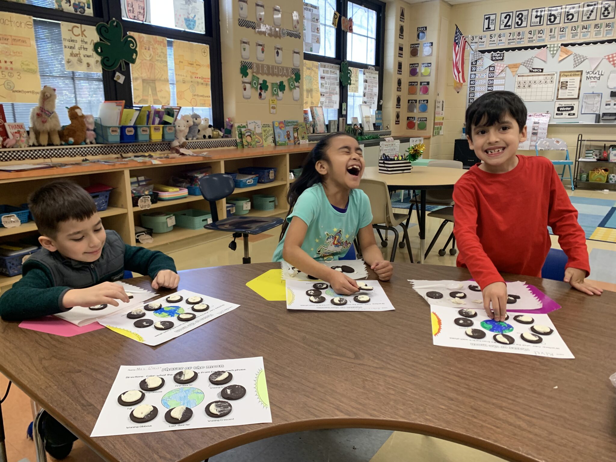 Phases of the Moon - Lincoln School