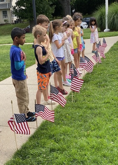 Flag Day at Lincoln School - Lincoln School