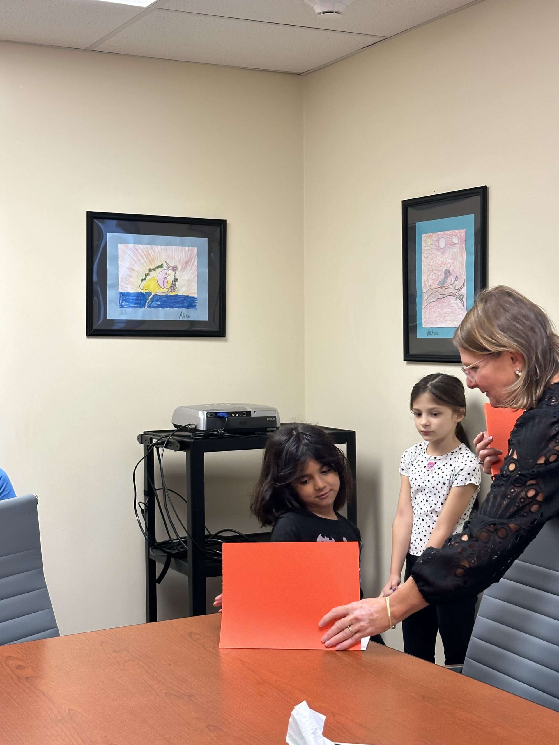 2nd Grade Mini Art Show - Lincoln School