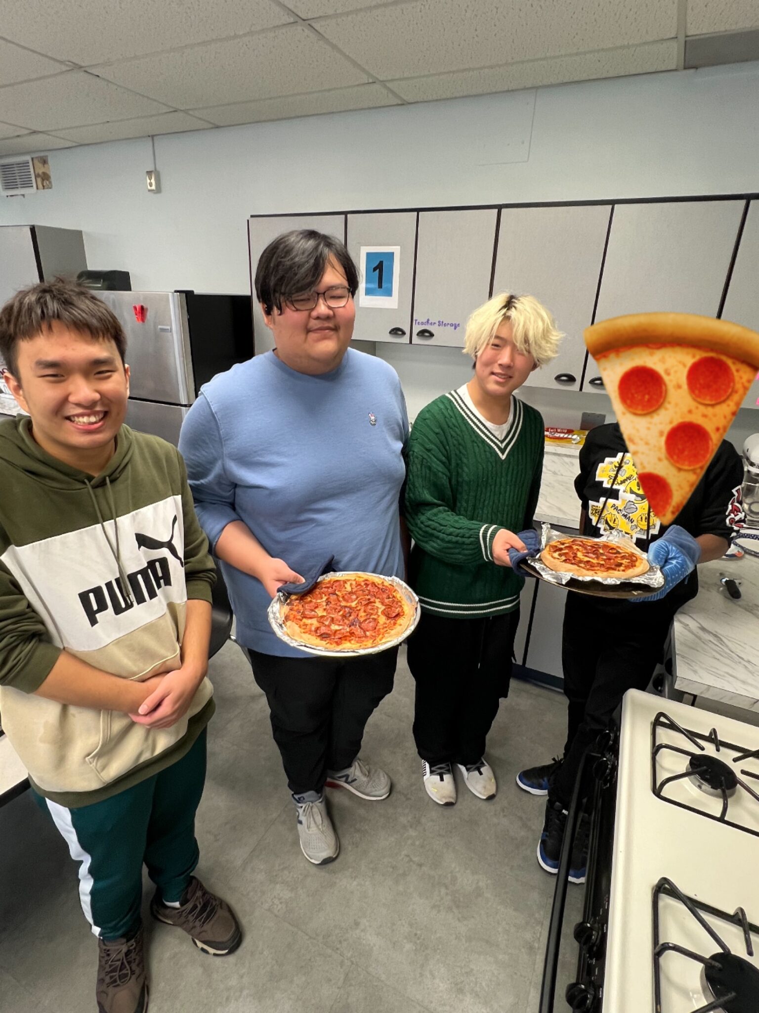 RHS Foods Classes - Pizza Dough Fermentation Lab - Rutherford High School