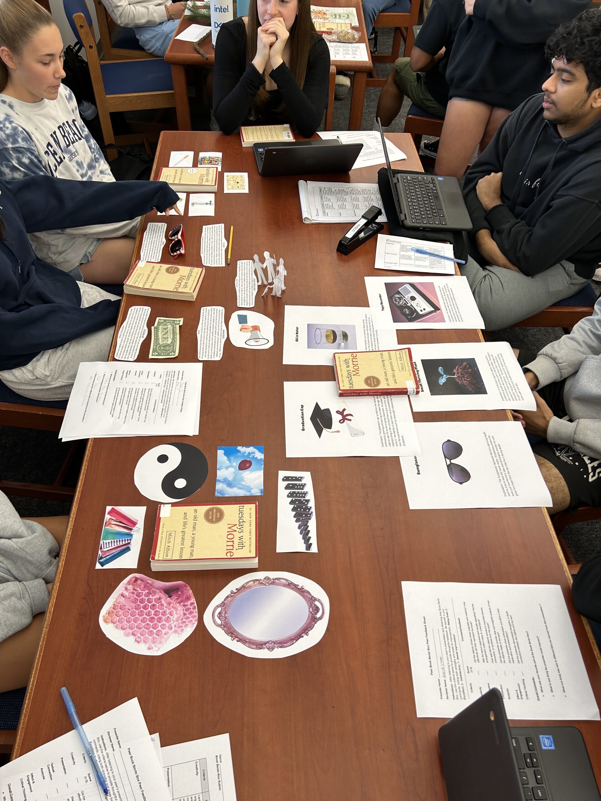 Unique Project in Honors English Class - Book Bento Boxes - Rutherford ...