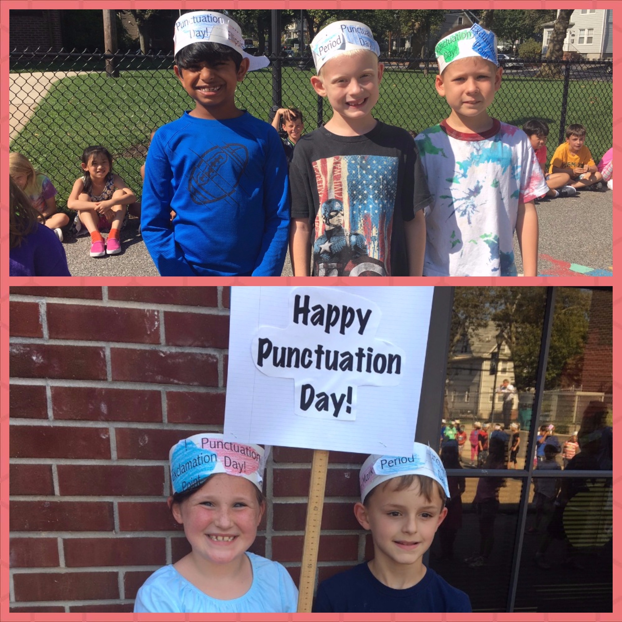 Punctuation Day Parade - Washington School