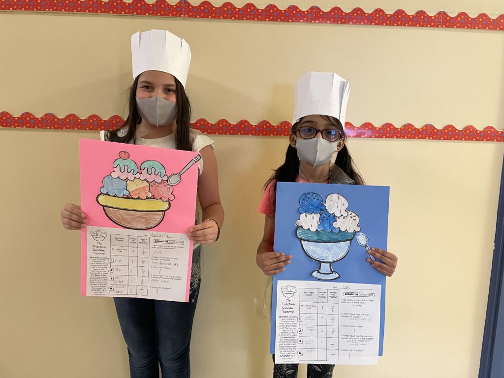 Fraction "Sundaes" - Washington School