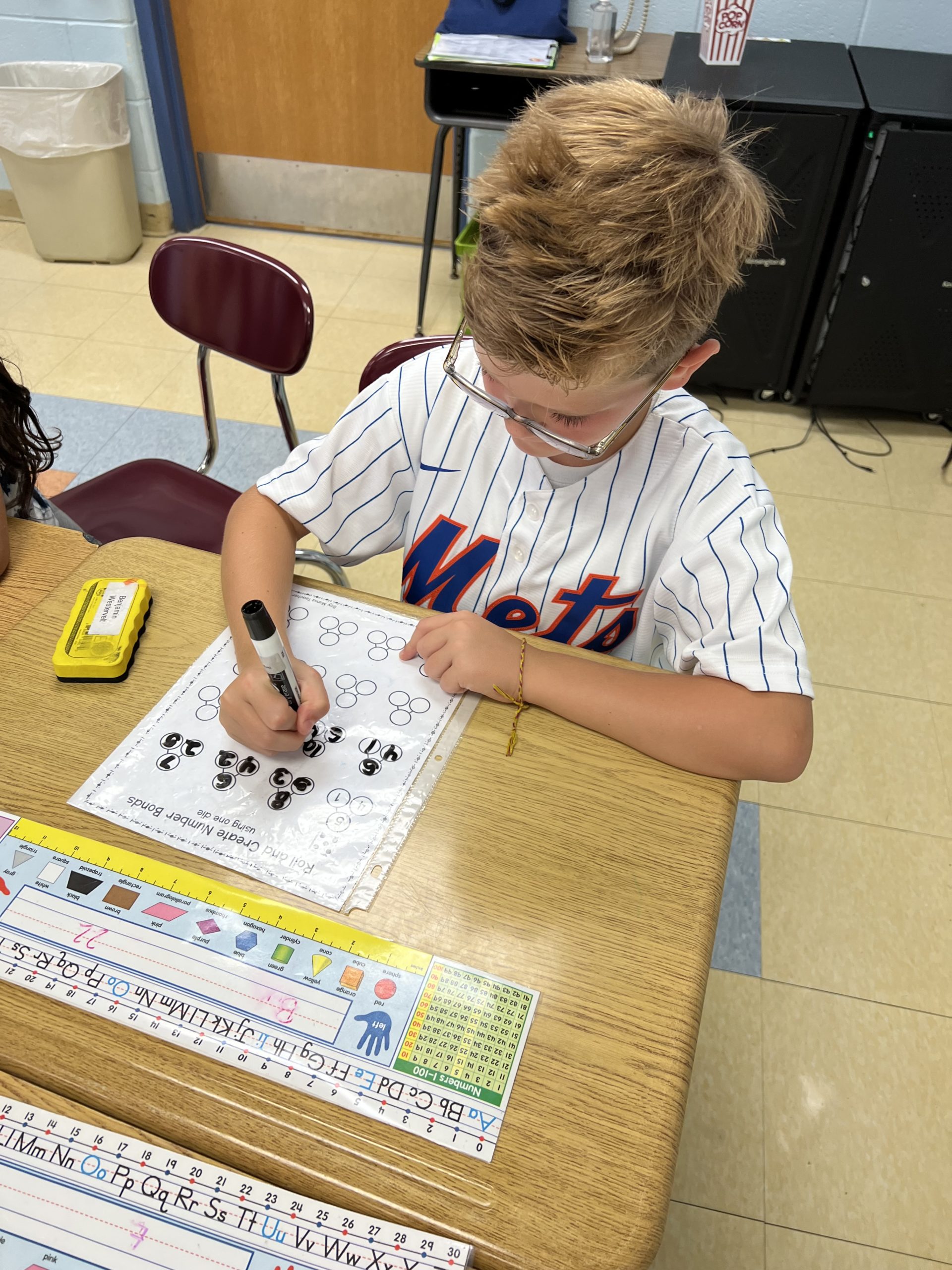 Number Bond Dice Game - Washington School