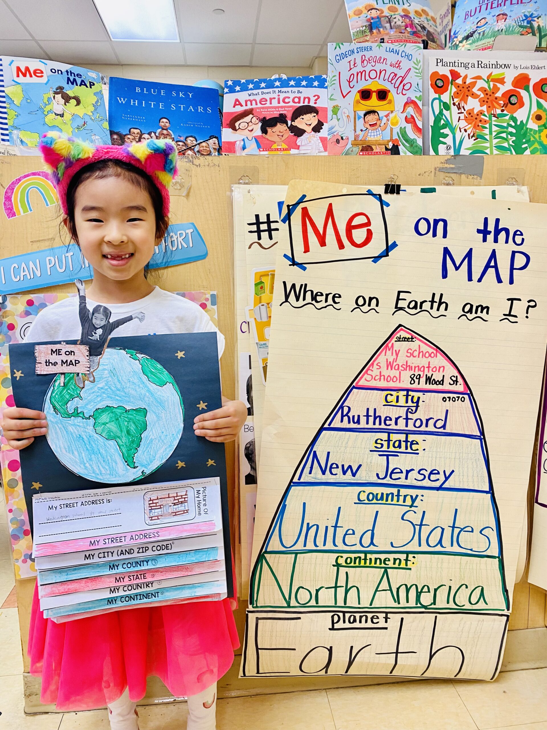 Me on the Map - Washington School